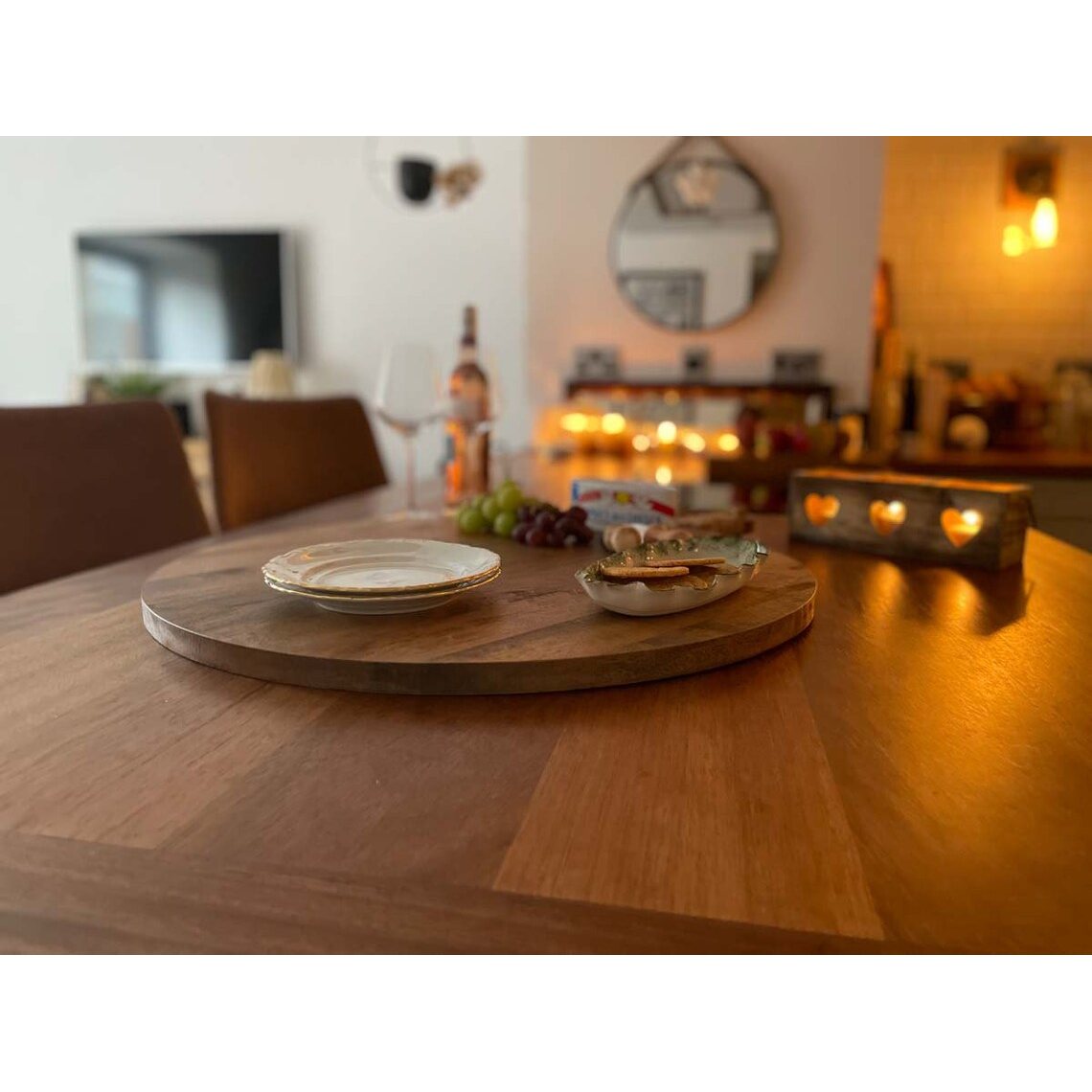 Large Round Serving Platter - CASA