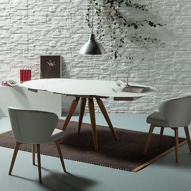 Myles Extending Round Dining Table - CASA